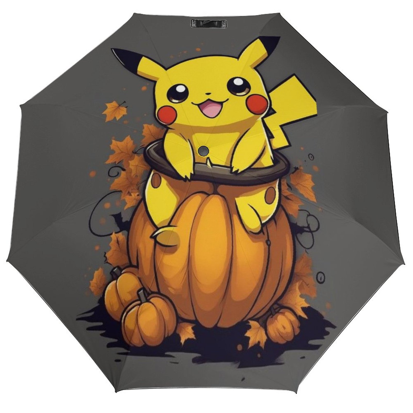 Pokemon Pikachu Sun umbrella Automatic Open/Close Sun Rain Travel ...