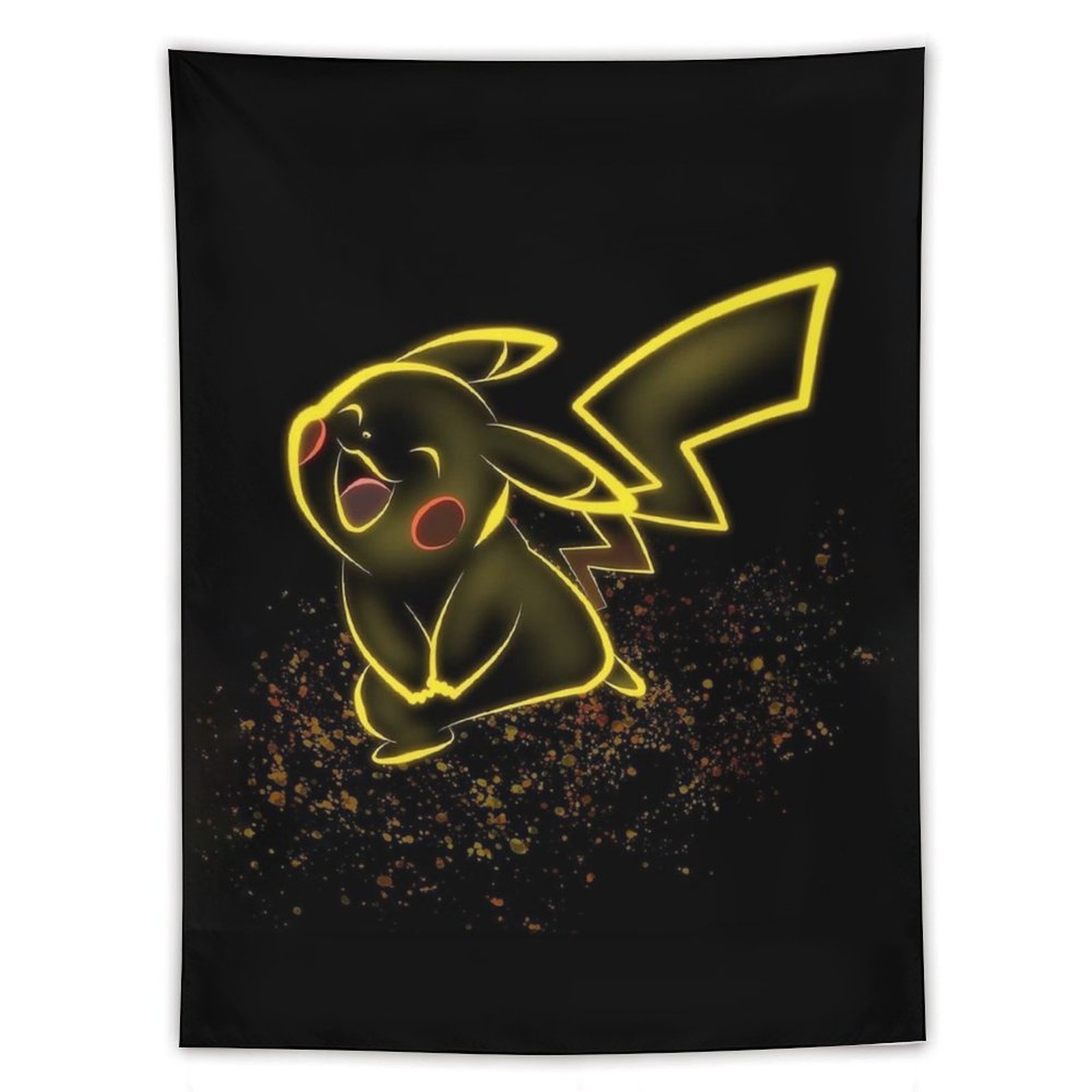 Pokemon Pikachu Tapestry for Bedroom Indoor Outdoor Wall Art Tapestry ...