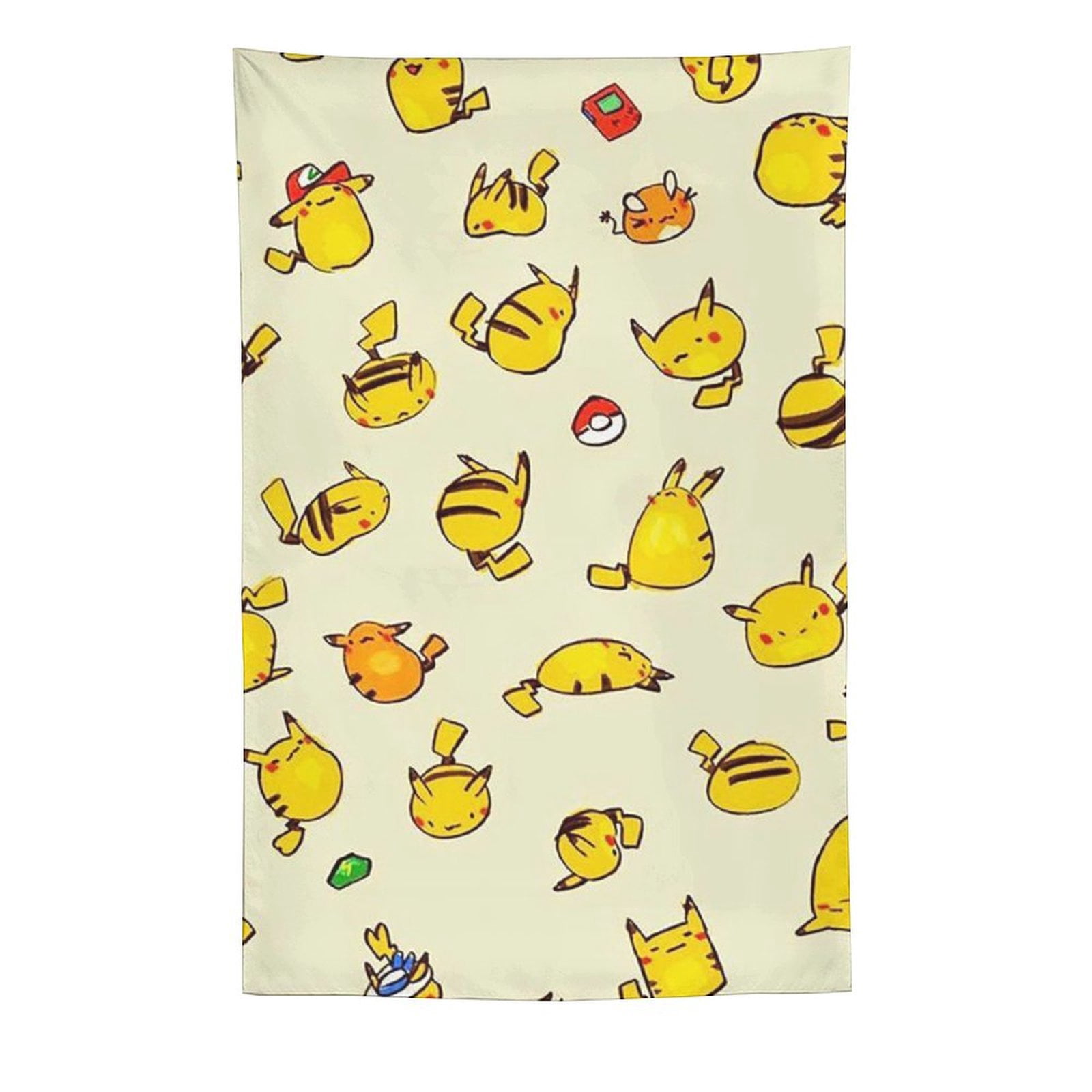 Pokemon Pikachu Tapestry for Bedroom Indoor Outdoor Wall Art Tapestry ...