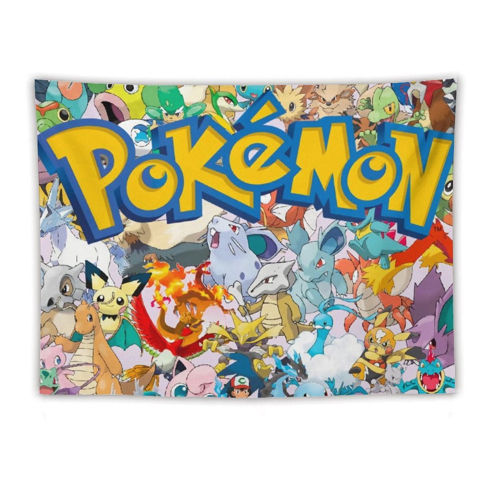 Pokemon-Pikachu Tapestry,Pokemon-Pikachu Poster for Bedroom Girls Boys ...