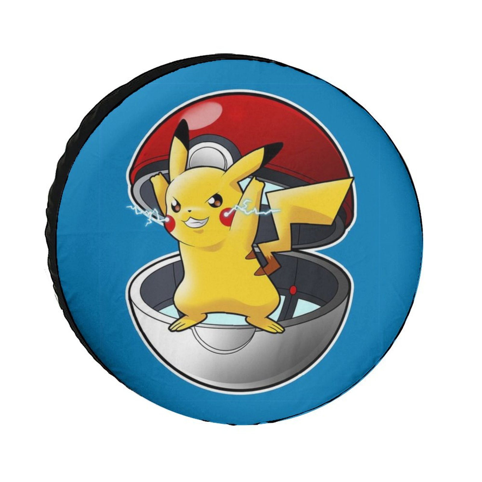 Pokemon Pikachu Tire Cover Spare Tire Bag Spare tire Cover Waterproof ...