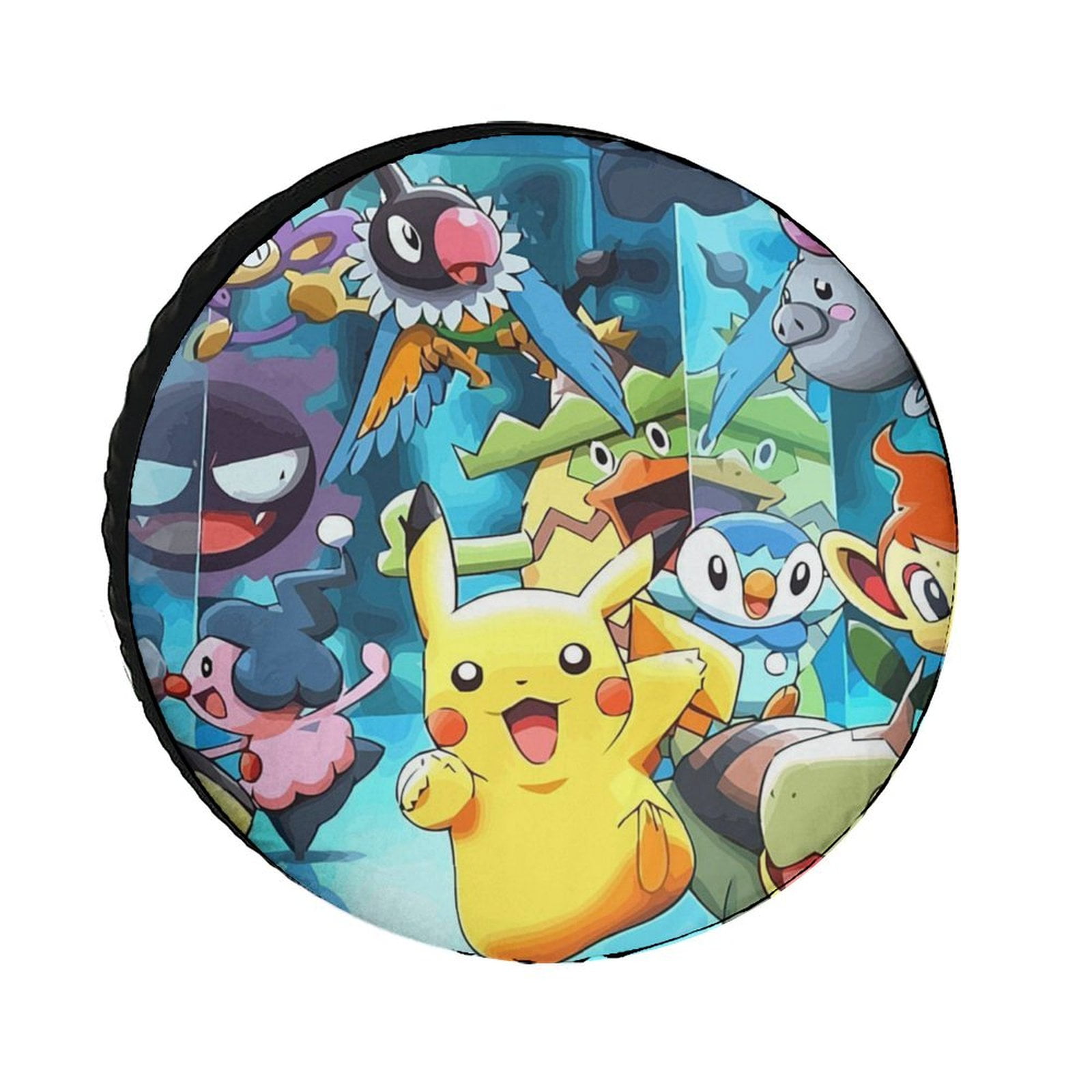 Pokemon Pikachu Tire Cover Spare Tire Bag Spare tire Cover Waterproof ...