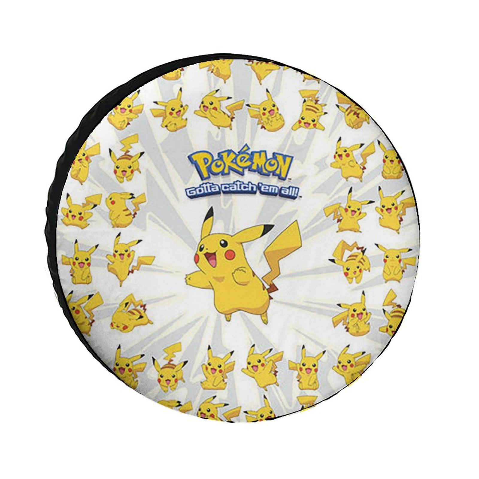 Pokemon Pikachu Tire Cover Spare Tire Bag Spare tire Cover Waterproof ...