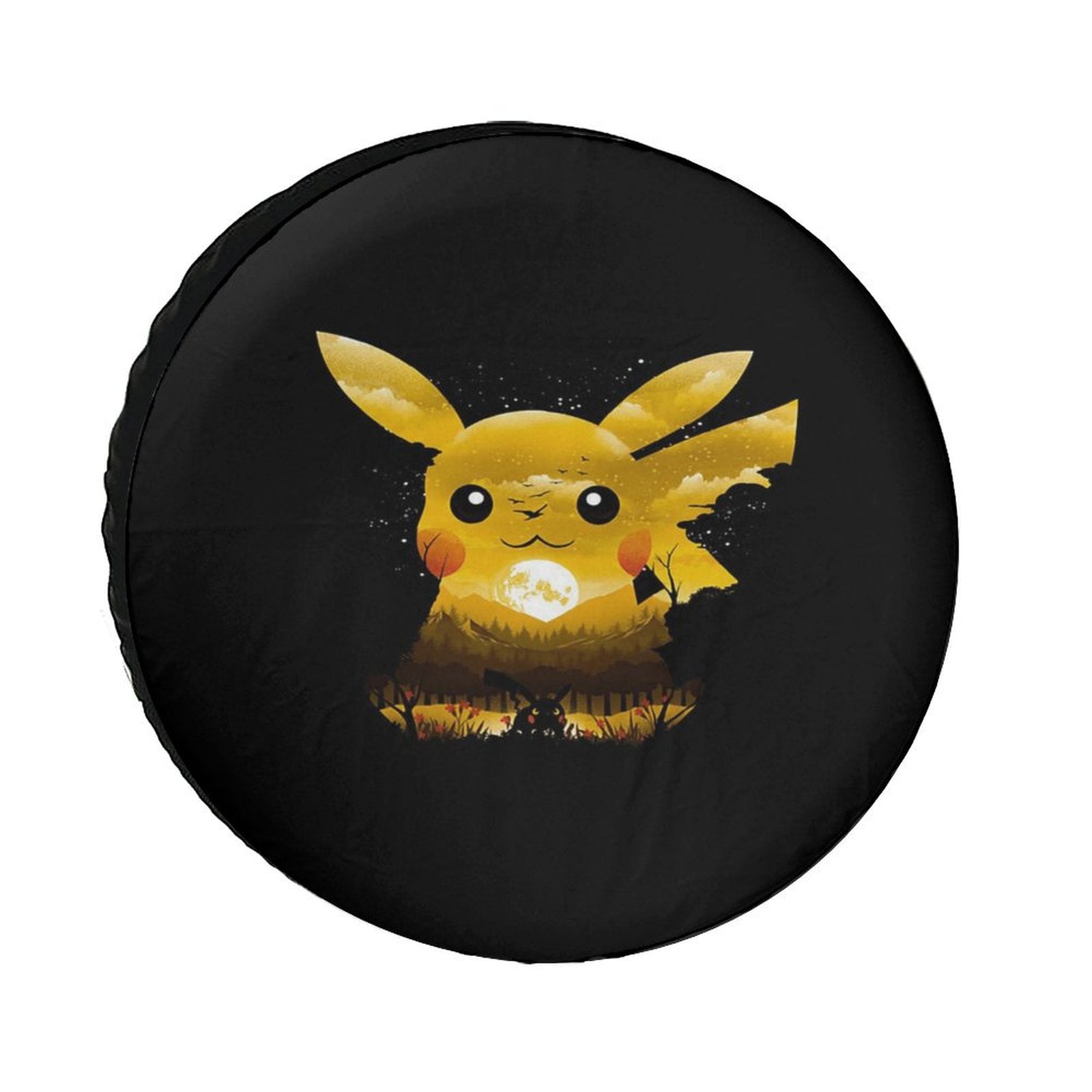 Pokemon Pikachu Tire Cover Spare Tire Bag Spare tire Cover Waterproof ...