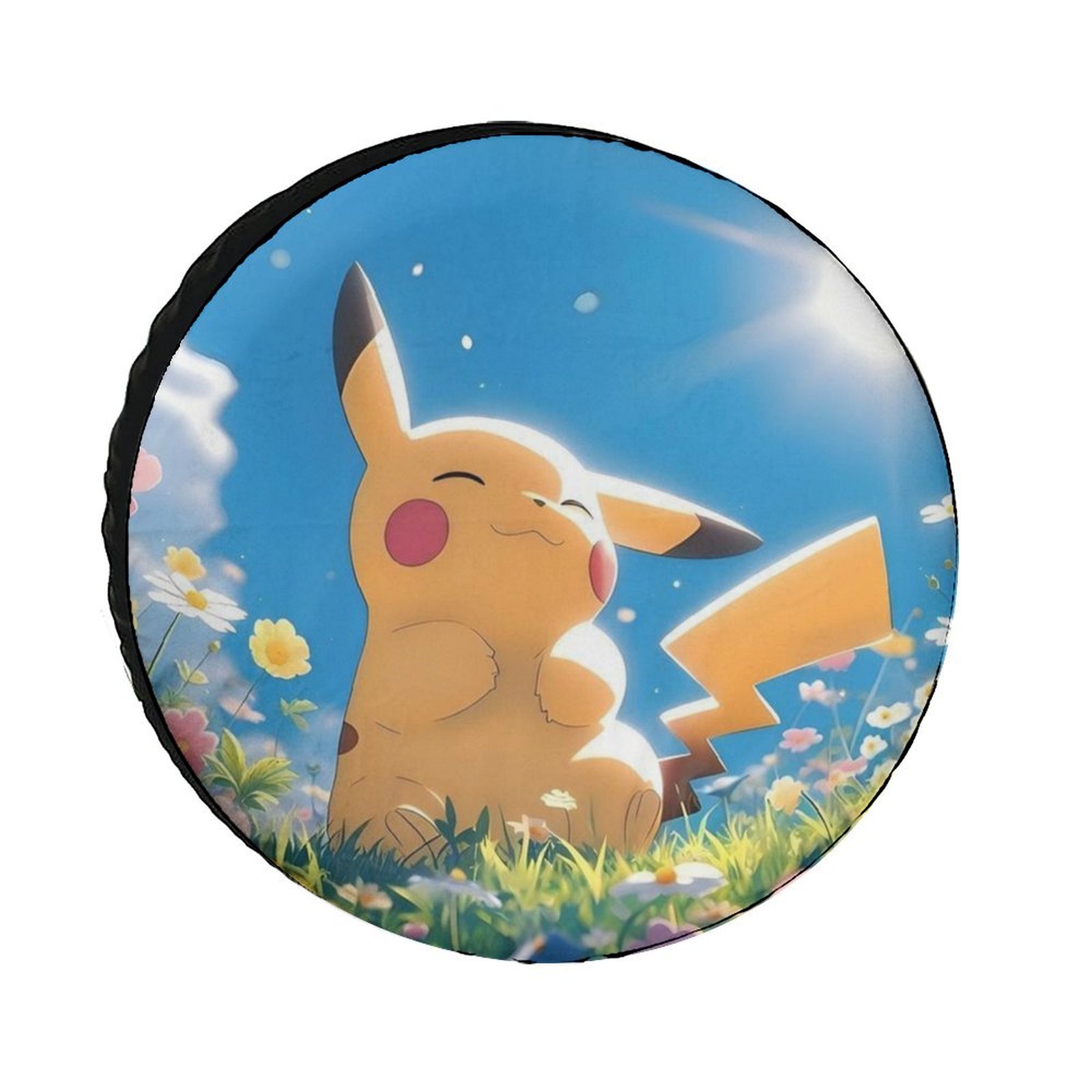 Pokemon Pikachu Tire Cover Spare Tire Bag Spare tire Cover Waterproof ...
