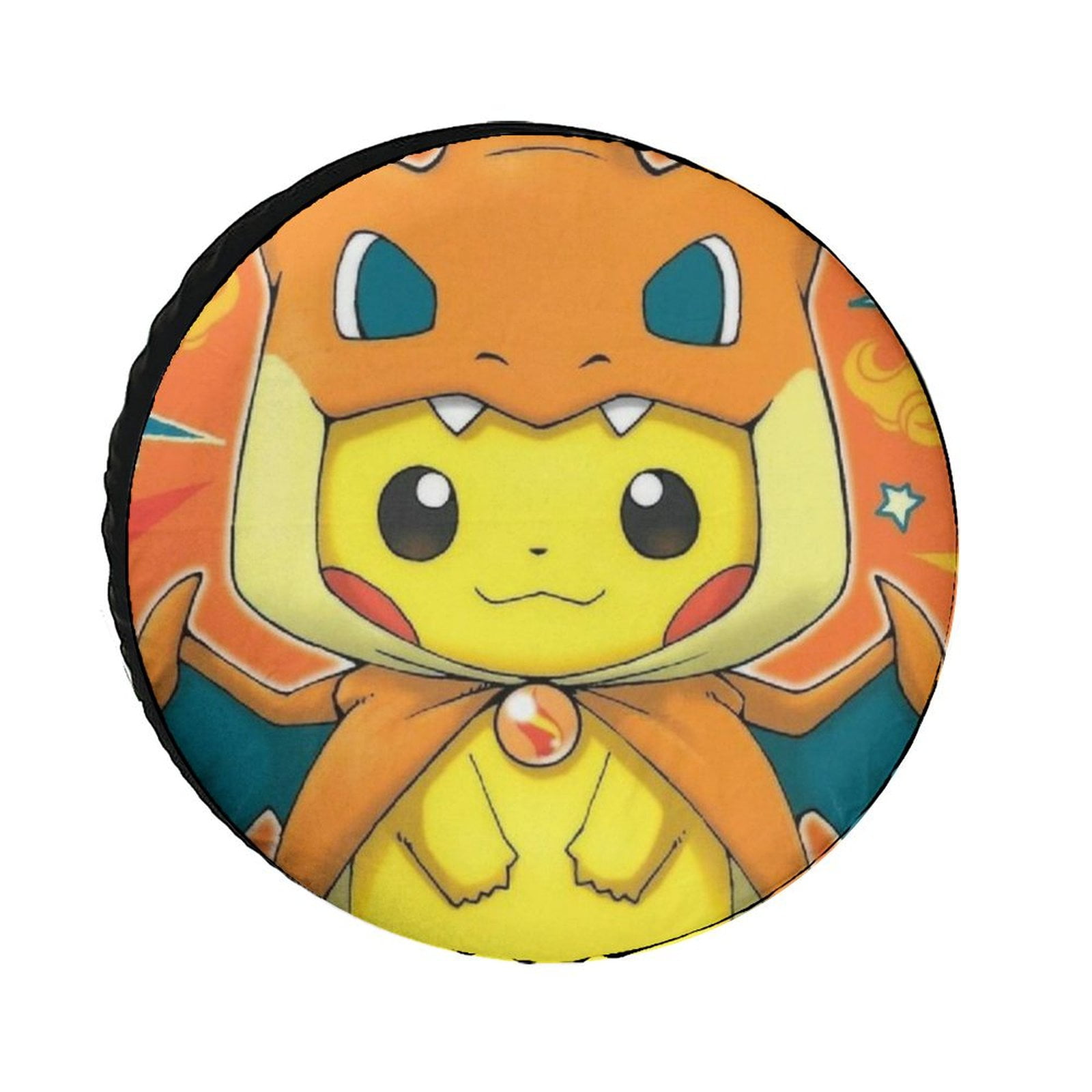 Pokemon Pikachu Tire Cover Spare Tire Bag Spare tire Cover Waterproof ...