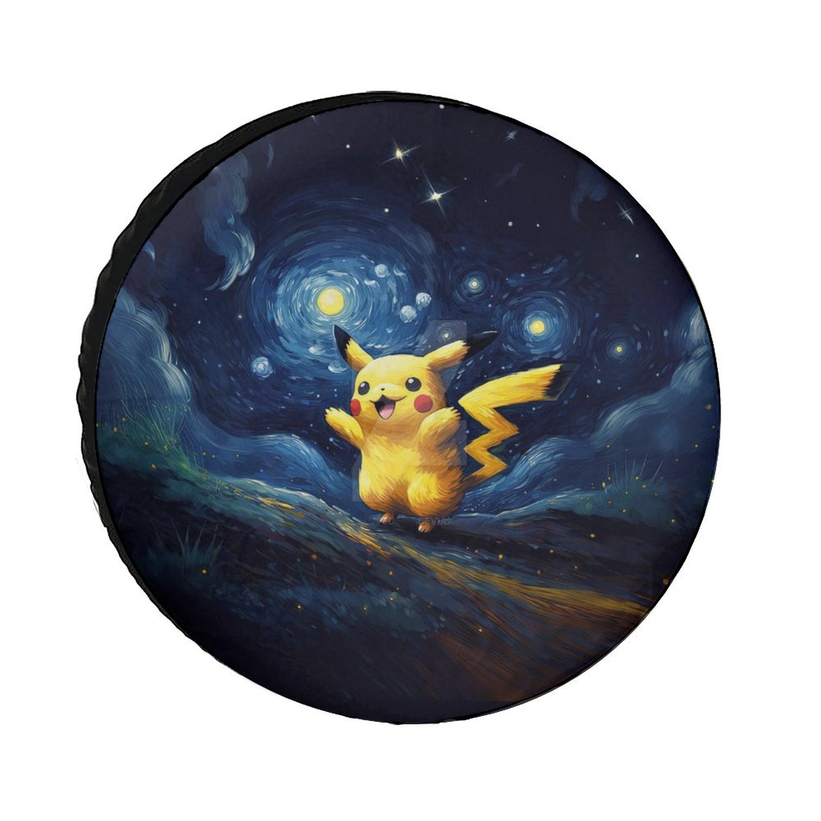 Pokemon Pikachu Tire Cover Spare Tire Bag Spare tire Cover Waterproof ...