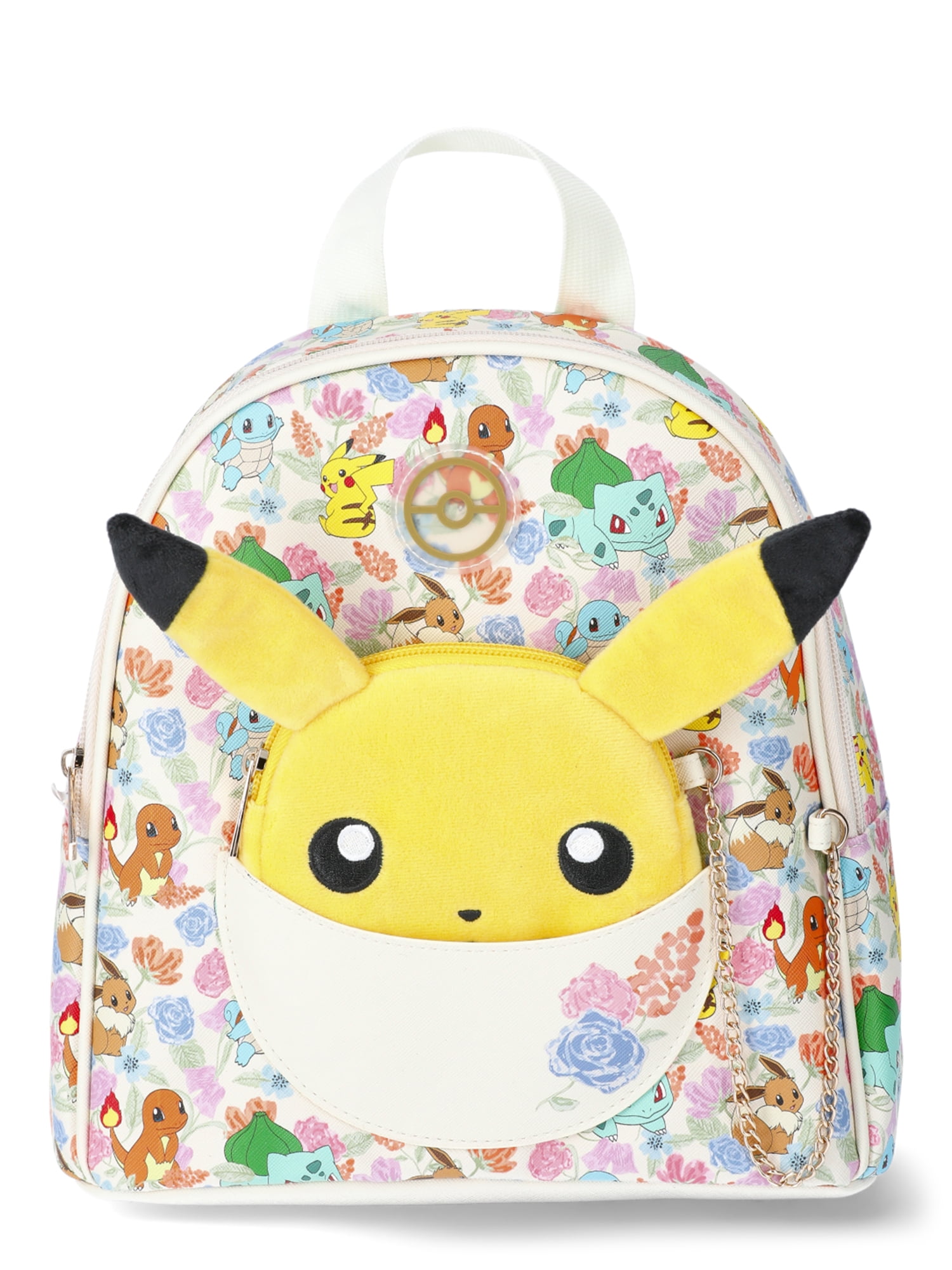 Pokemon Pikachu Women's Graphic Mini Backpack, Floral - Walmart.com