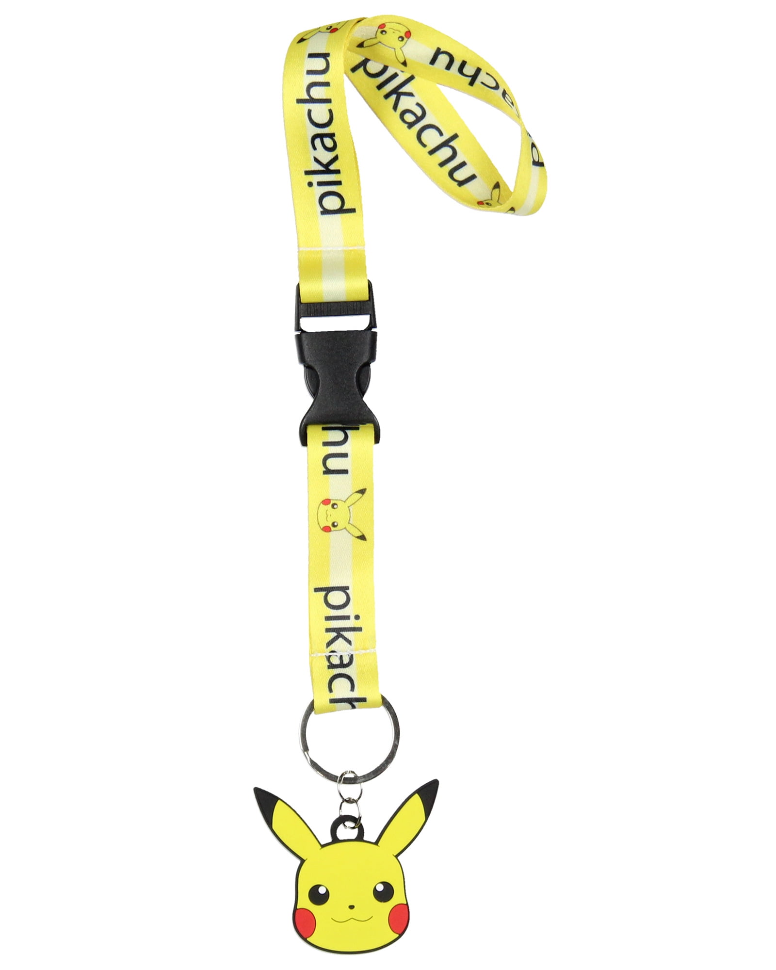 Pokemon Pikachu Wristlet Lanyard For Keys Keychain Wallet OSFM For Men ...