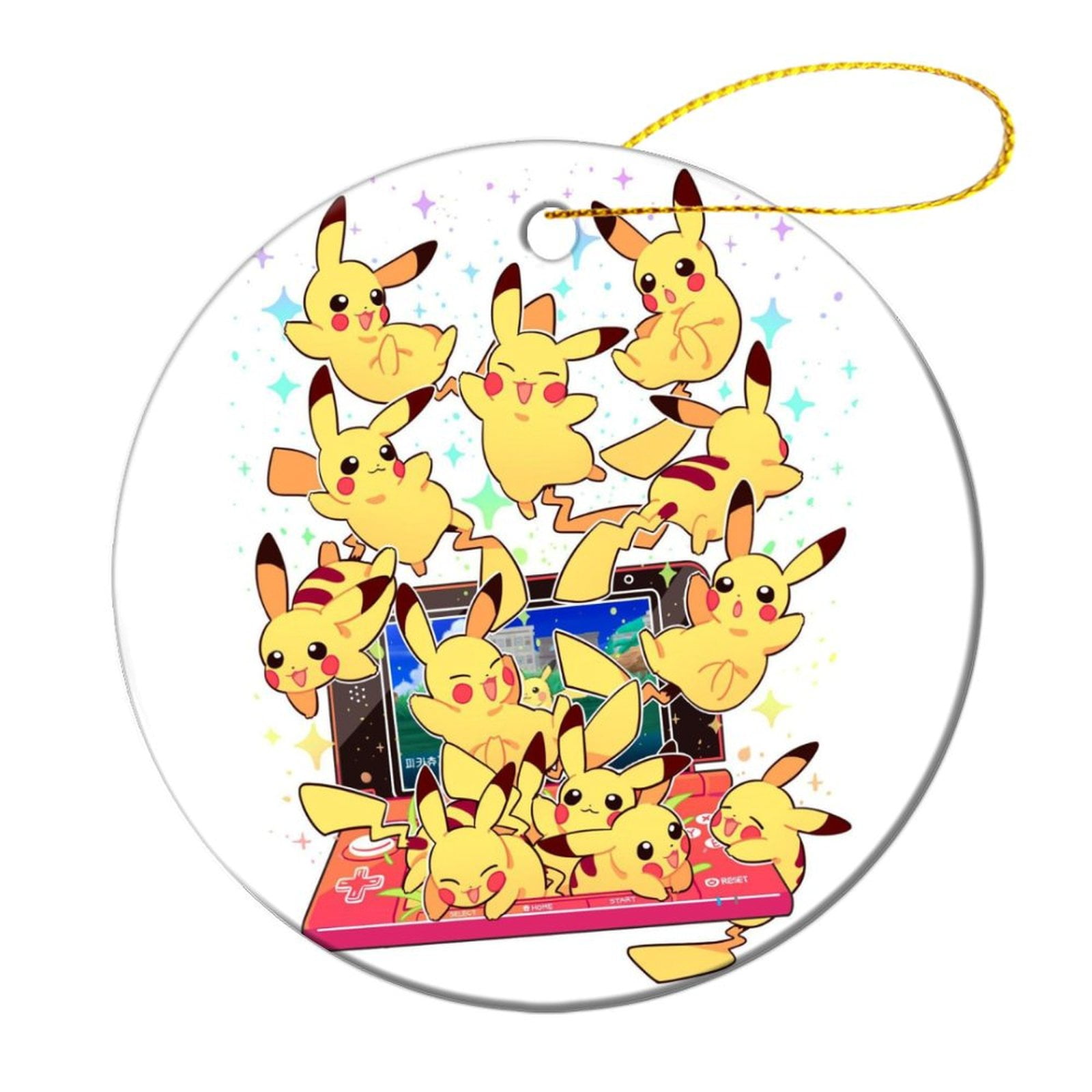 Pokemon_Pikachu christmas decorations personalized christmas ornaments ...