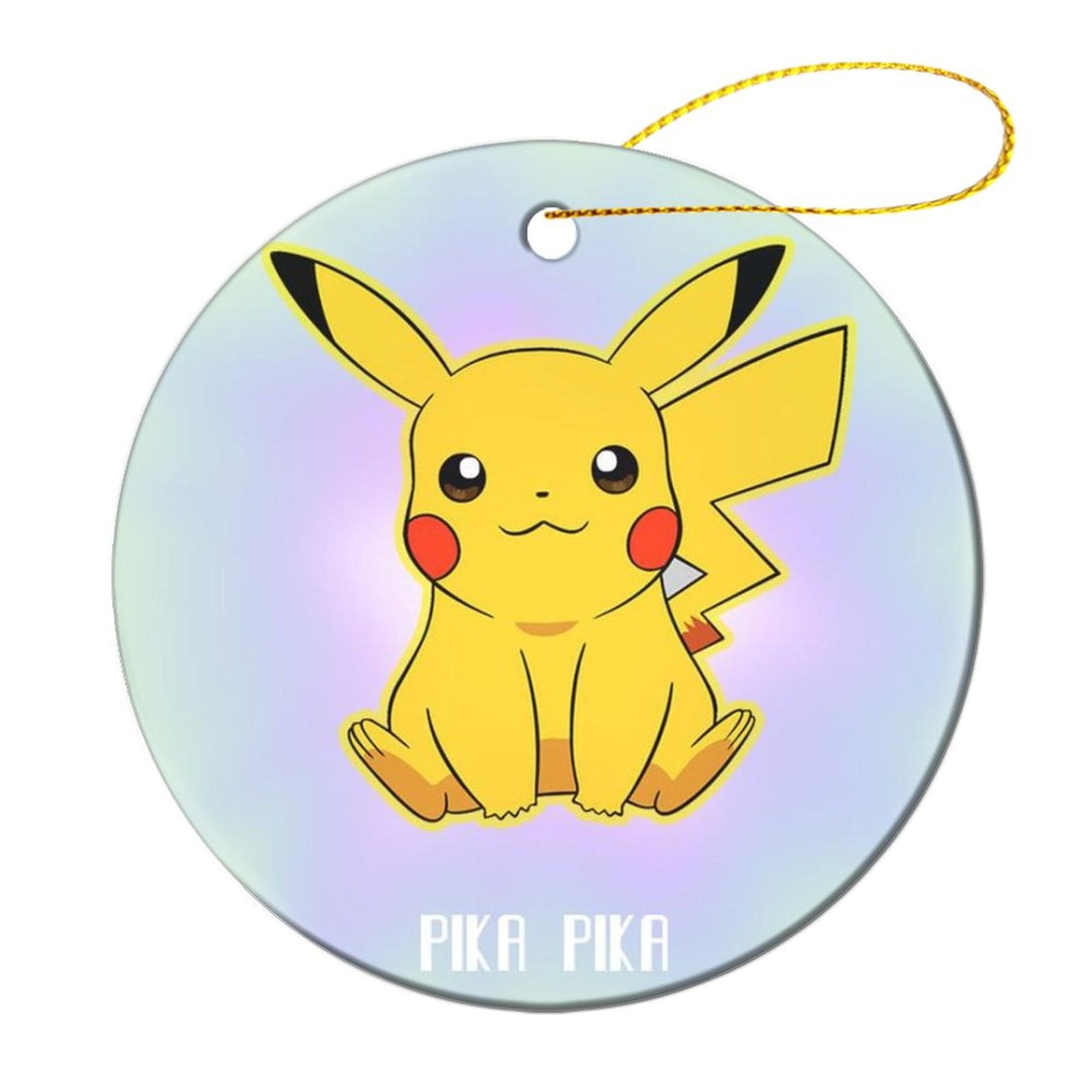Pokemon_Pikachu christmas decorations personalized christmas ornaments ...