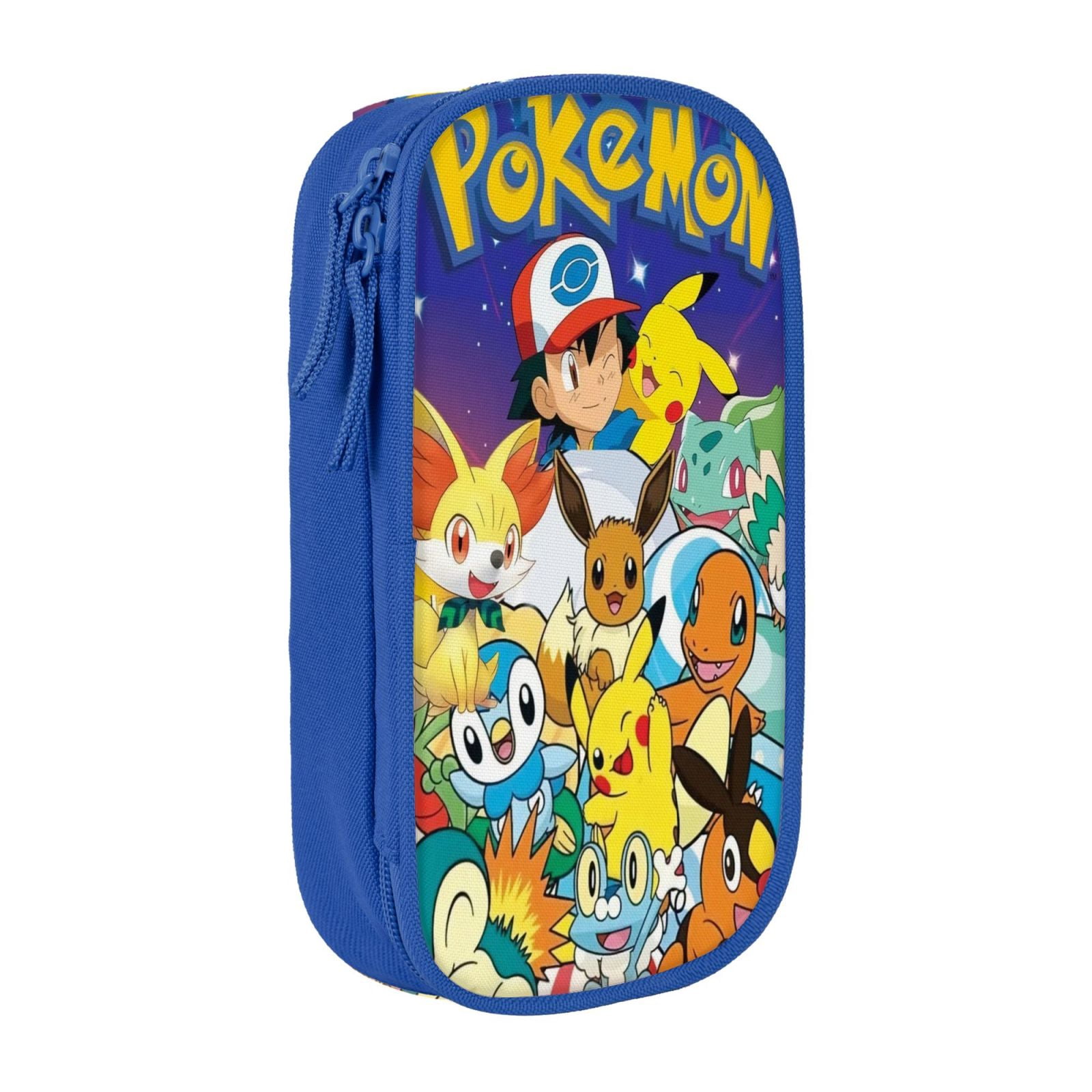 Pokemon-Pikachu l Pencil Case,Pencil Pouch,Big Pencil Bag Pouch Box ...