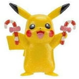 Pokemon Pikachu with Candycanes Mini PVC Figure (Pearlized Color ...