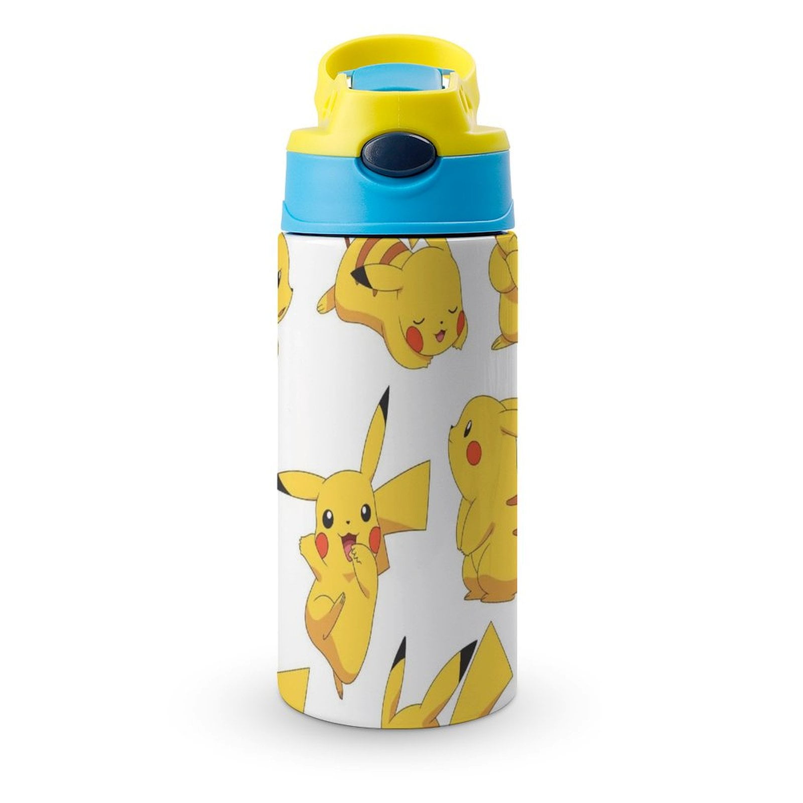 Kids Pokemon Pikachu Insulated Water Bottle - 12oz BPA-FREE Stainless ...