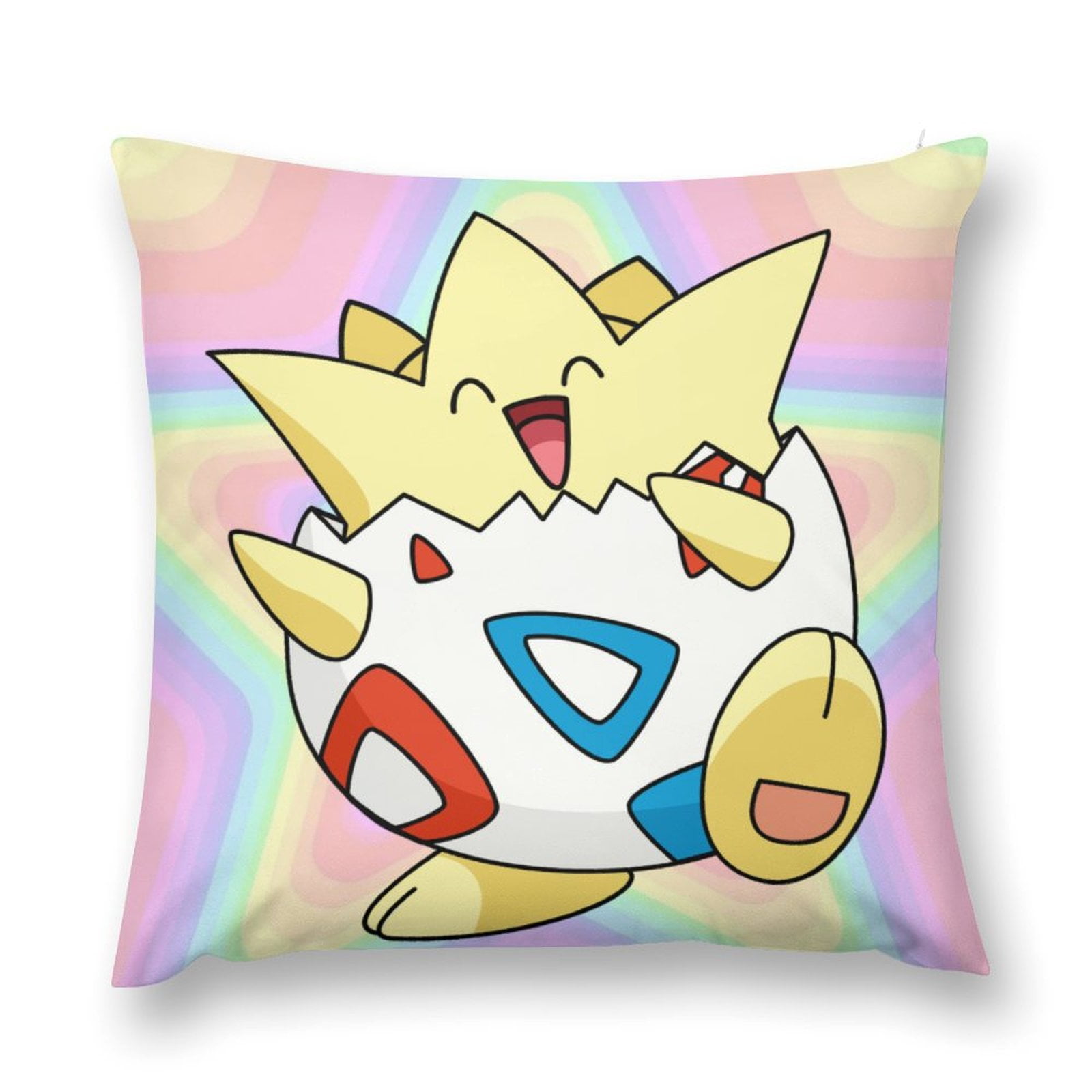 Pokemon Pillowcase Cartoon Anime for Living Room Bedroom Office 20 "x20 ...