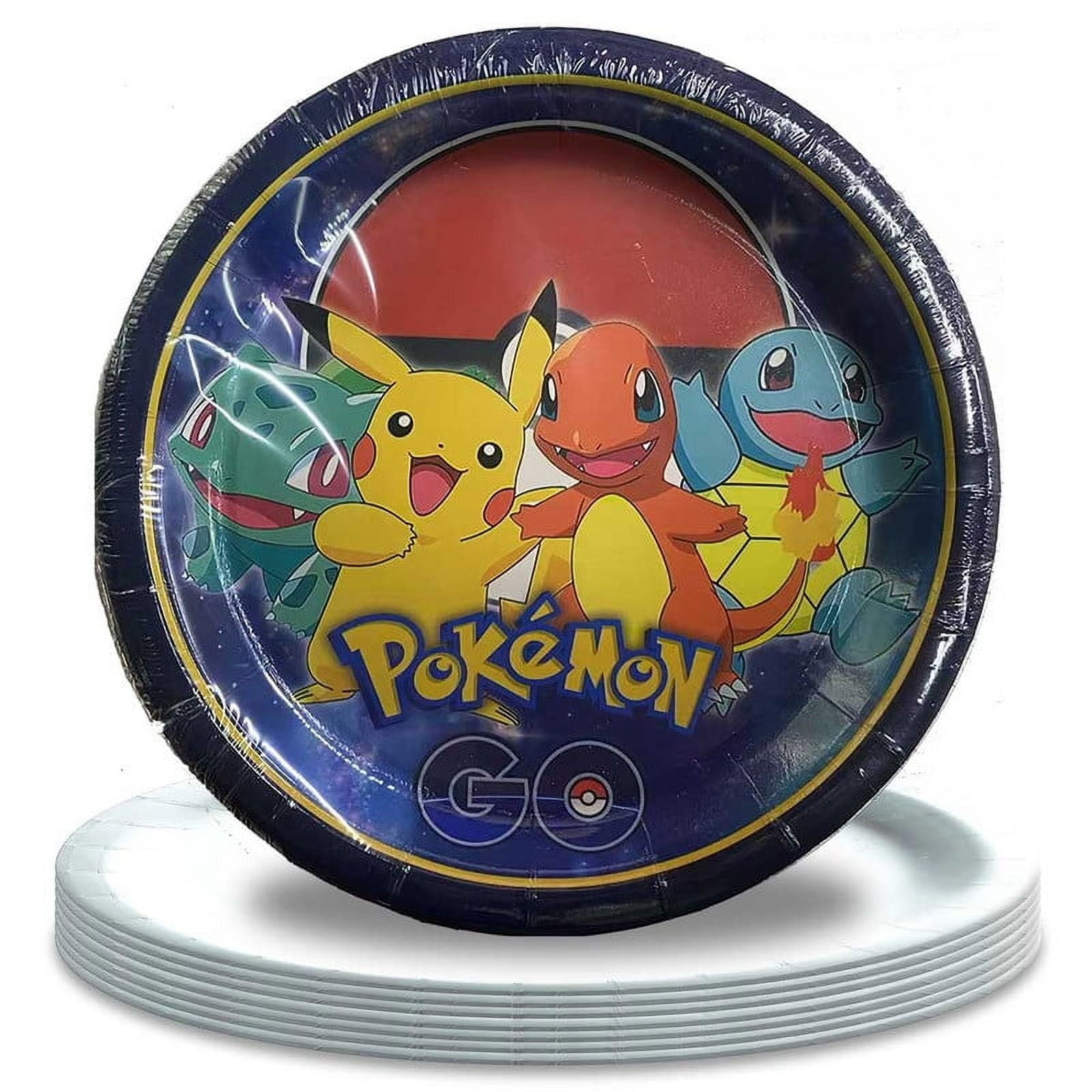 Pokemon Pirates Plates Party Supplies Birthday Dinnerware Decorations ...