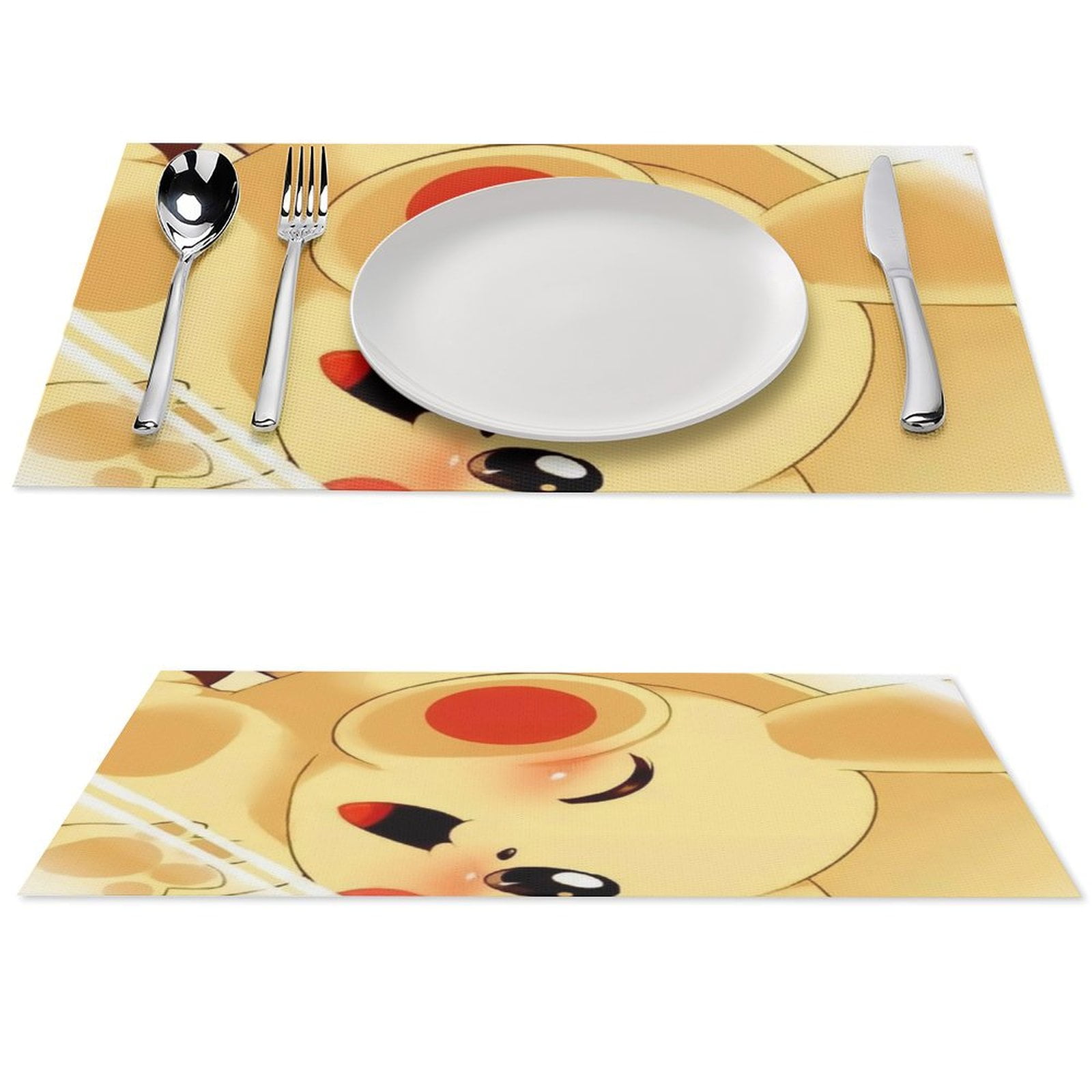 Pokemon Placemat Non-Slip Insulation Place mats Washable PVC Table Mats ...