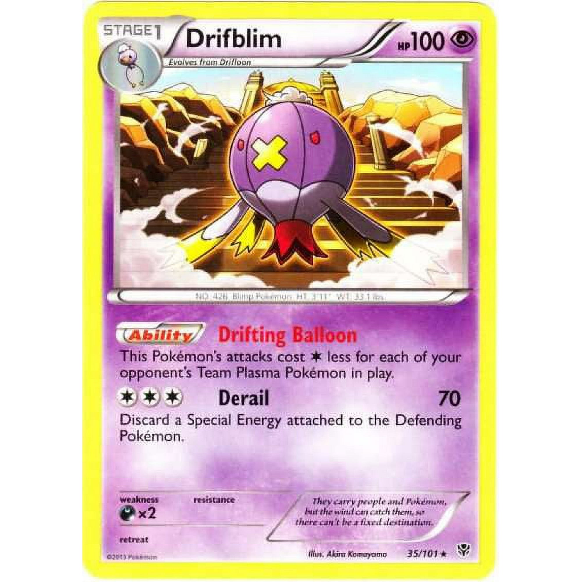 Drifblim Pokemon Cards
