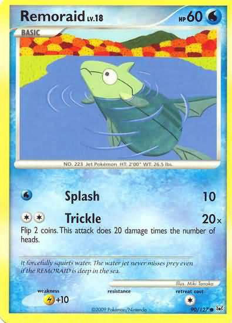 Pokemon Platinum Common Remoraid #90 - Walmart.com