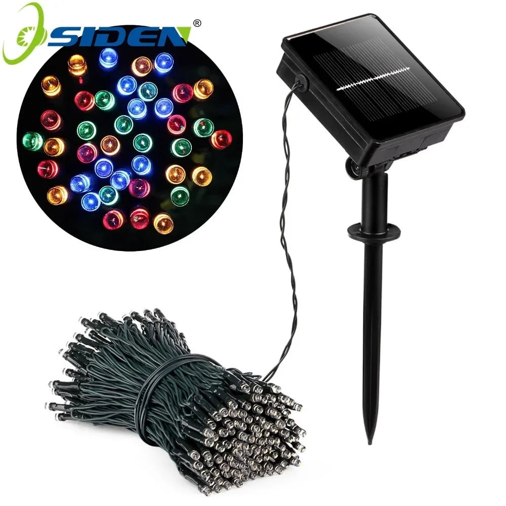 Osiden Solar String Light - Waterproof LED Fairy Lights for Outdoor ...