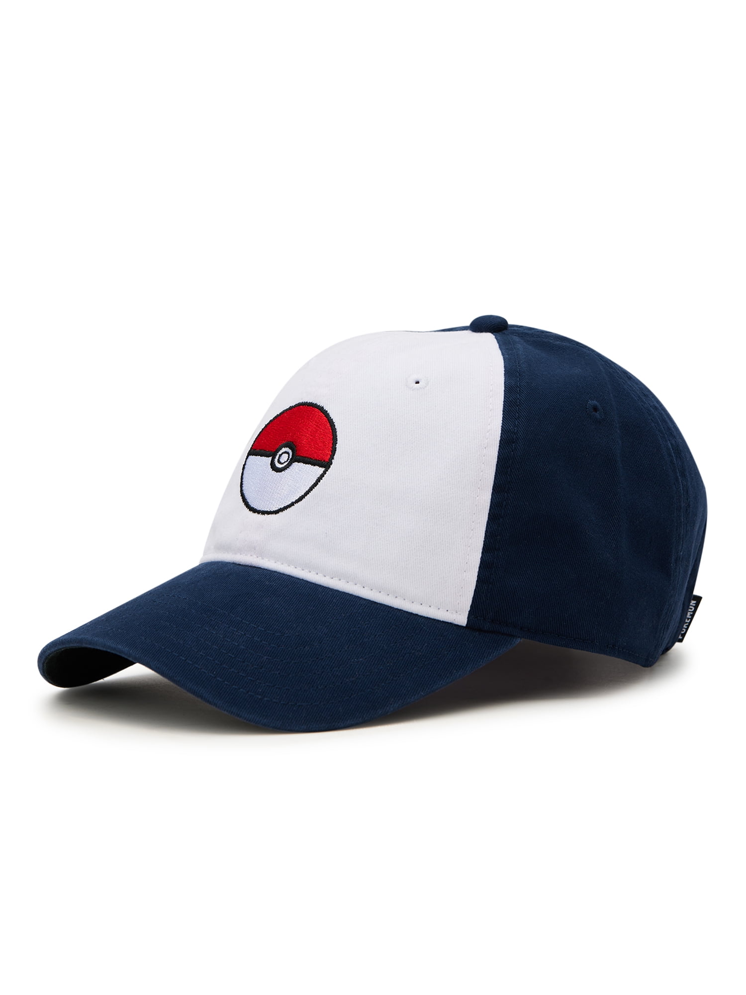 Pokemon Poké Ball Unisex Baseball Cap White Navy - Walmart.com