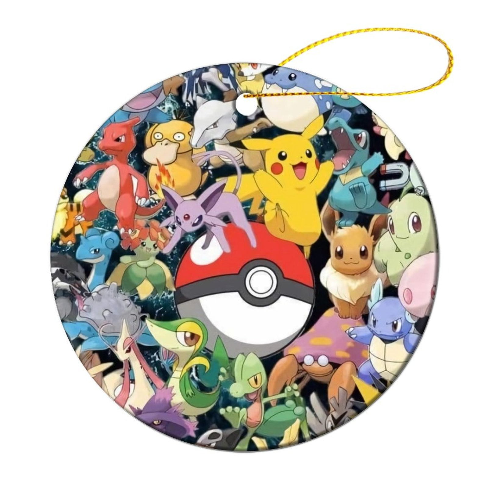Pokemon Pokémon Christmas Ornament,Farmhouse Christmas Tree Holiday ...