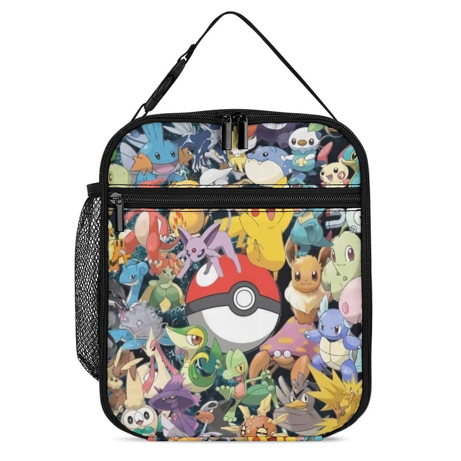 Pokemon Pokémon Custom Text Lunch Bag With Satchel Shoulder Strap ...