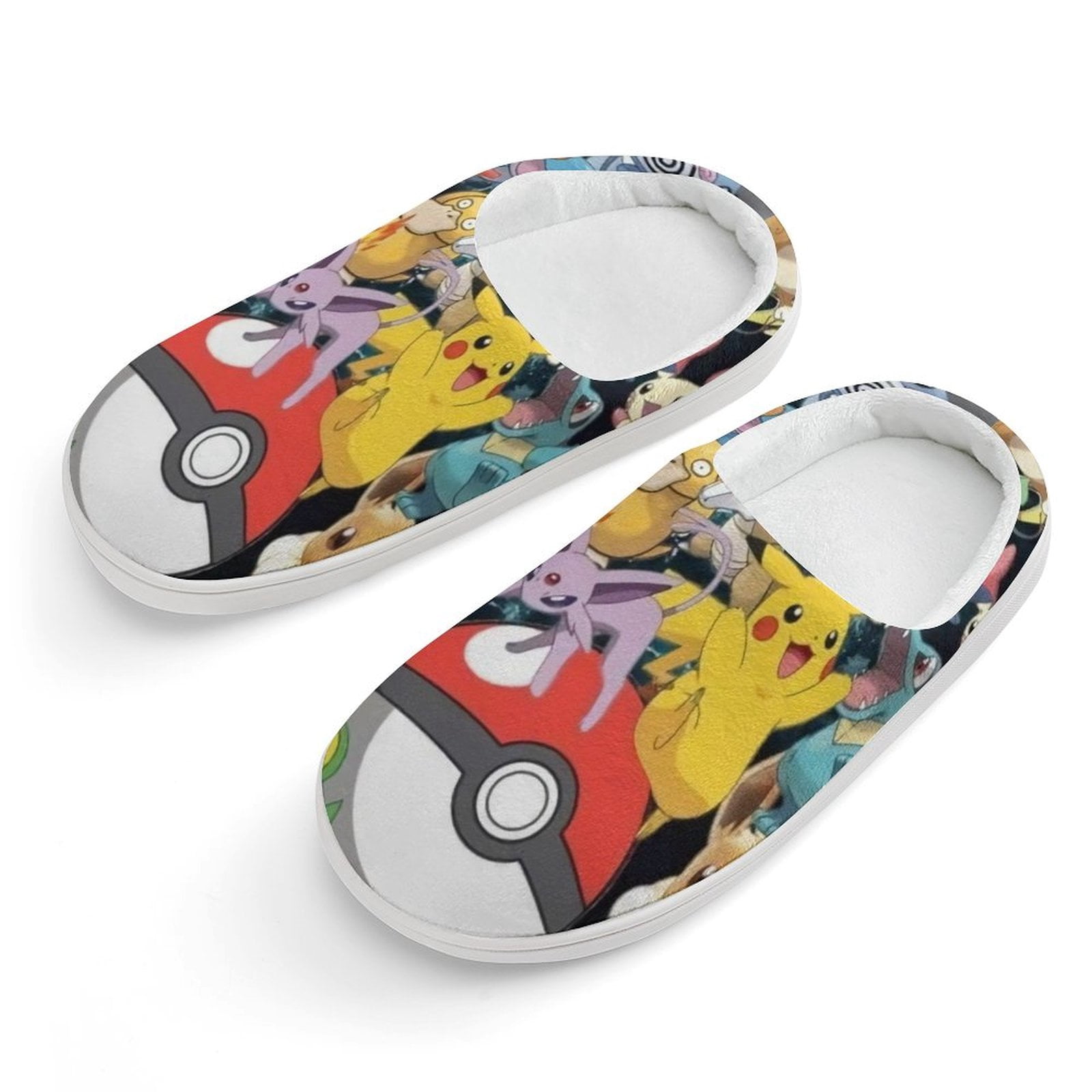Pokemon Pokémon Slippers for Kids Girls Boys,Soft Plush Cute Slippers ...