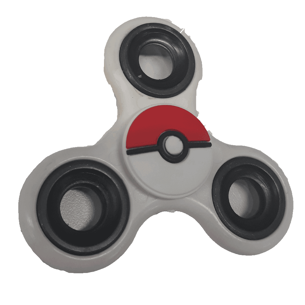 Pokemon Pokeball Plastic Fidget Spinner Toy - Walmart.com