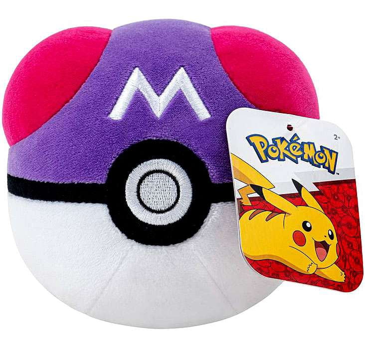 Pokemon Pokeball Master Ball Plush - Walmart.com
