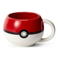 Pokemon Gamer's Anime Tea Cup - Molded Poke Ball Coffee Mug - Walmart.com
