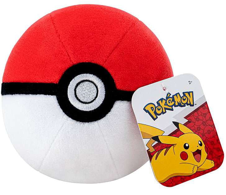 Pokemon Pokeball Poke Ball Plush - Walmart.com