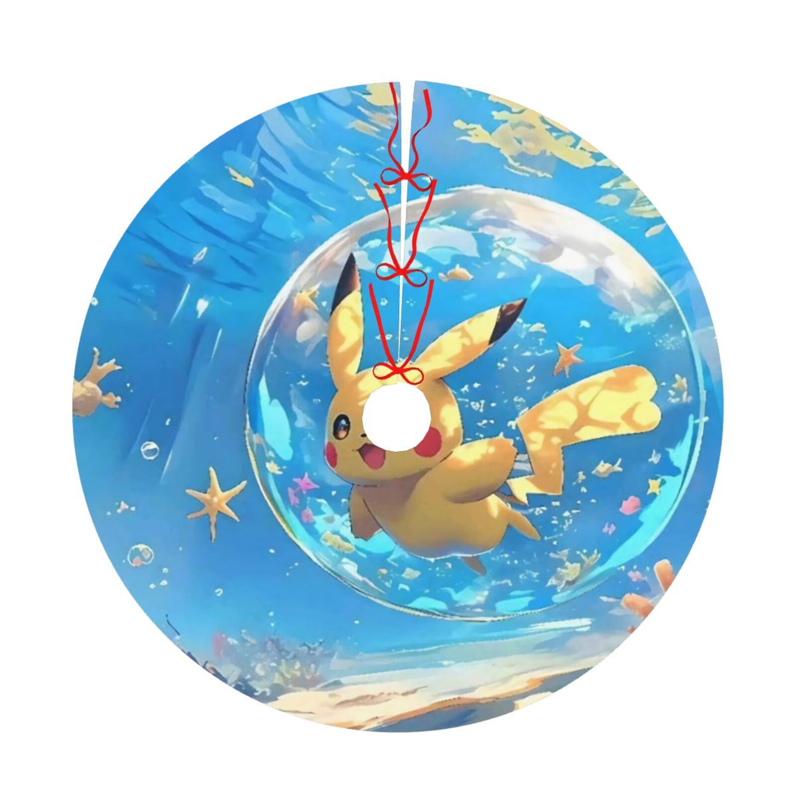 Pokemon - Pokemon Bubbles Christmas Tree Skirt 36 inch,Farmhouse ...