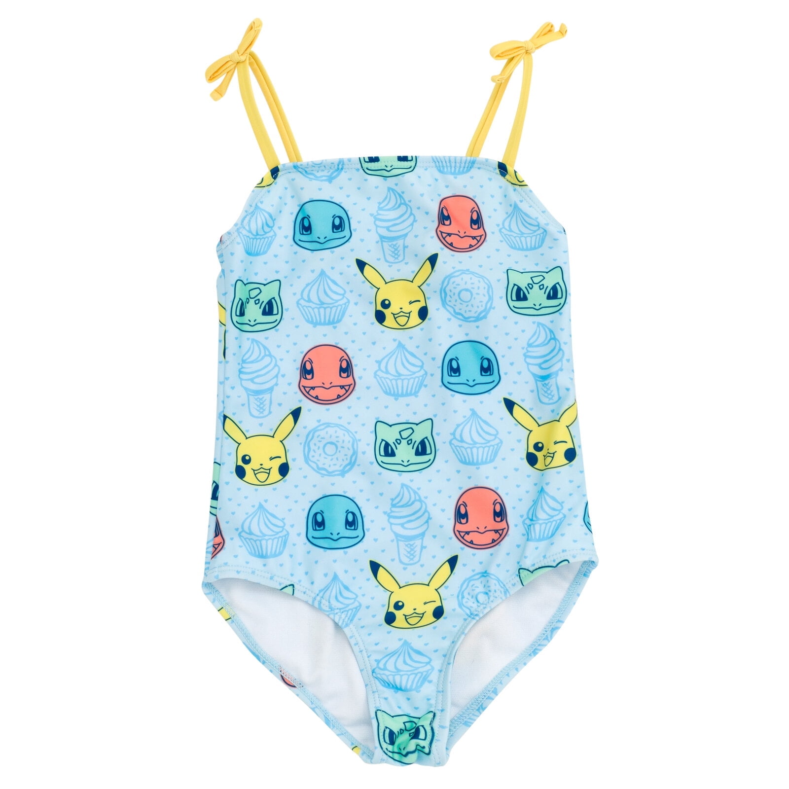 Pokemon Pokemon Pikachu Charmander Bulbasaur UPF 50+ One Piece Bathing ...