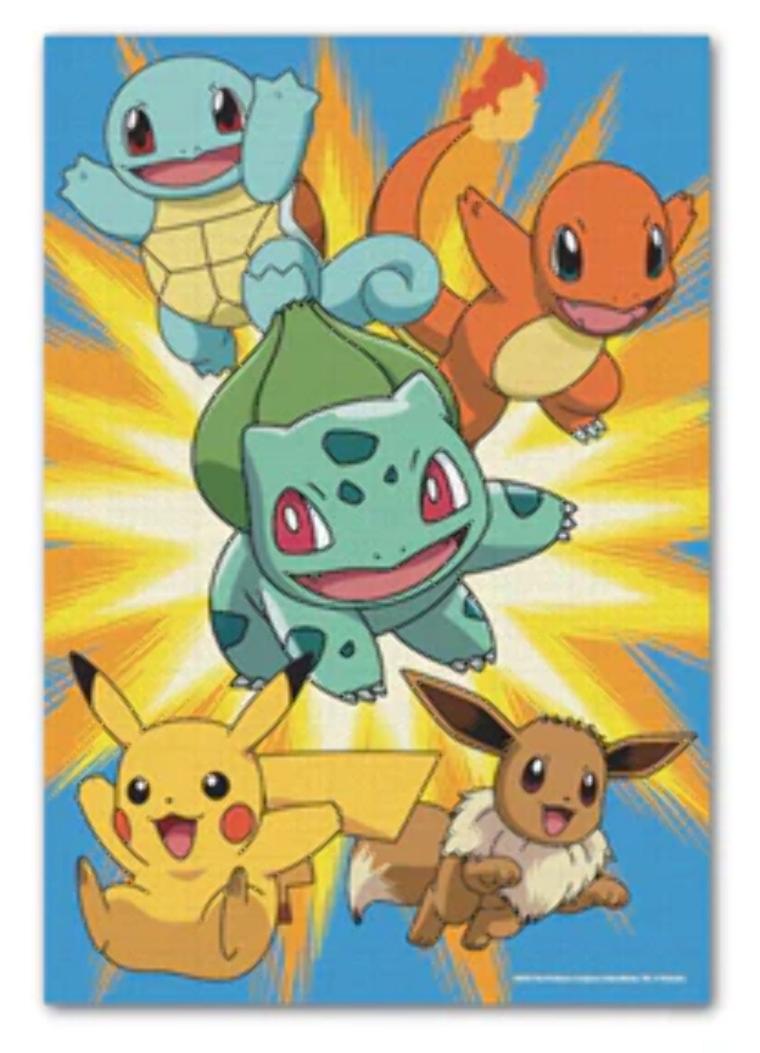 Pokemon - Pokemon Strike Pose Canvas Wall Art - Walmart.com