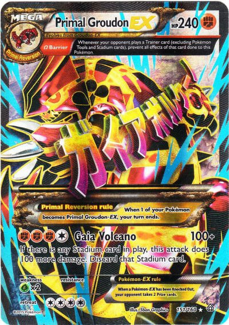 Groudon Pokemon Card