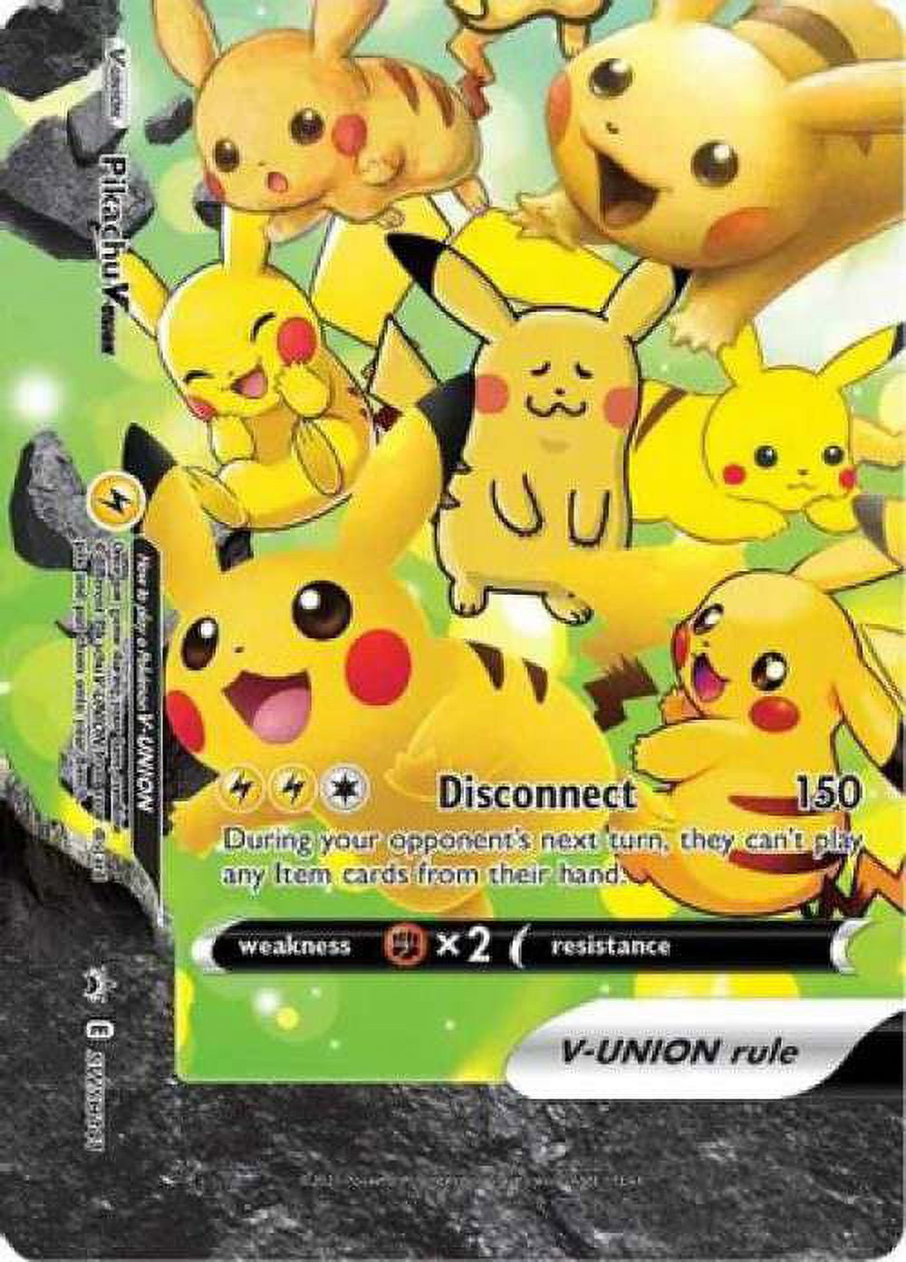Pokemon Promo Pikachu V-Union SWSH141 - Walmart.com
