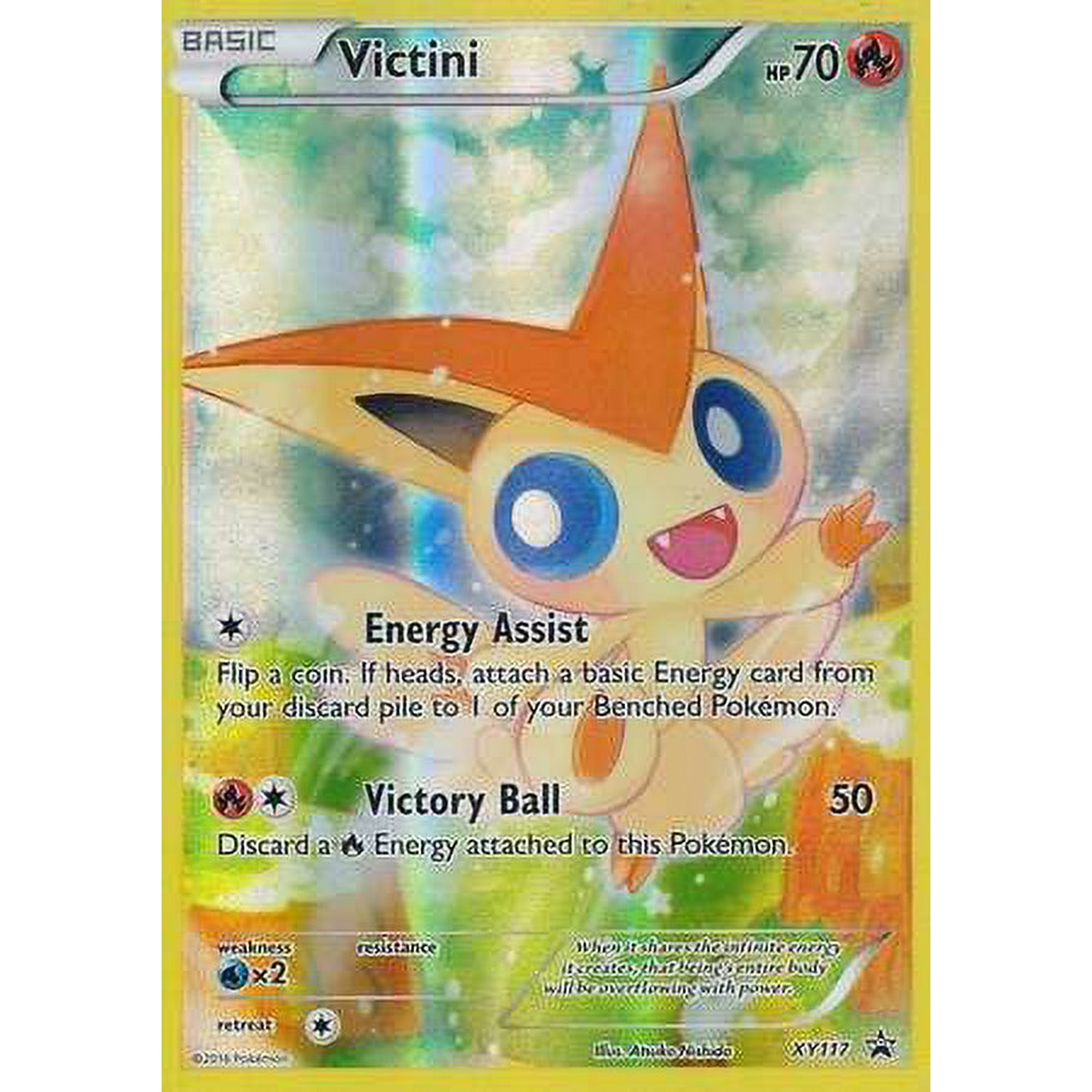 Victini Pokemon Card Ex