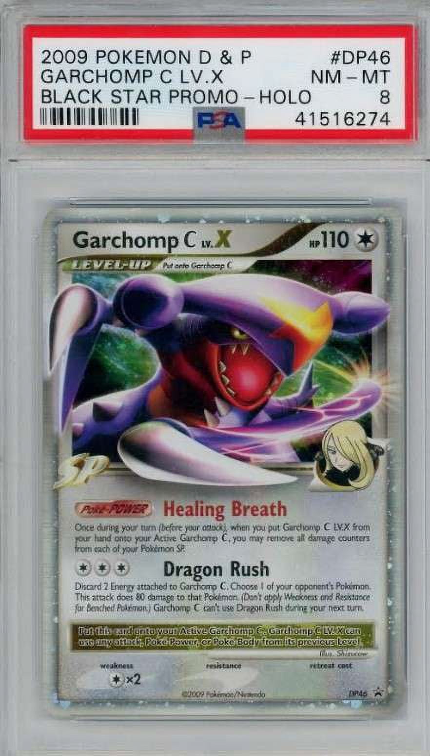 Pokemon Promo Ultra Rare Garchomp C LV.X DP46 (PSA - NM-MT 8 (41516274 ...