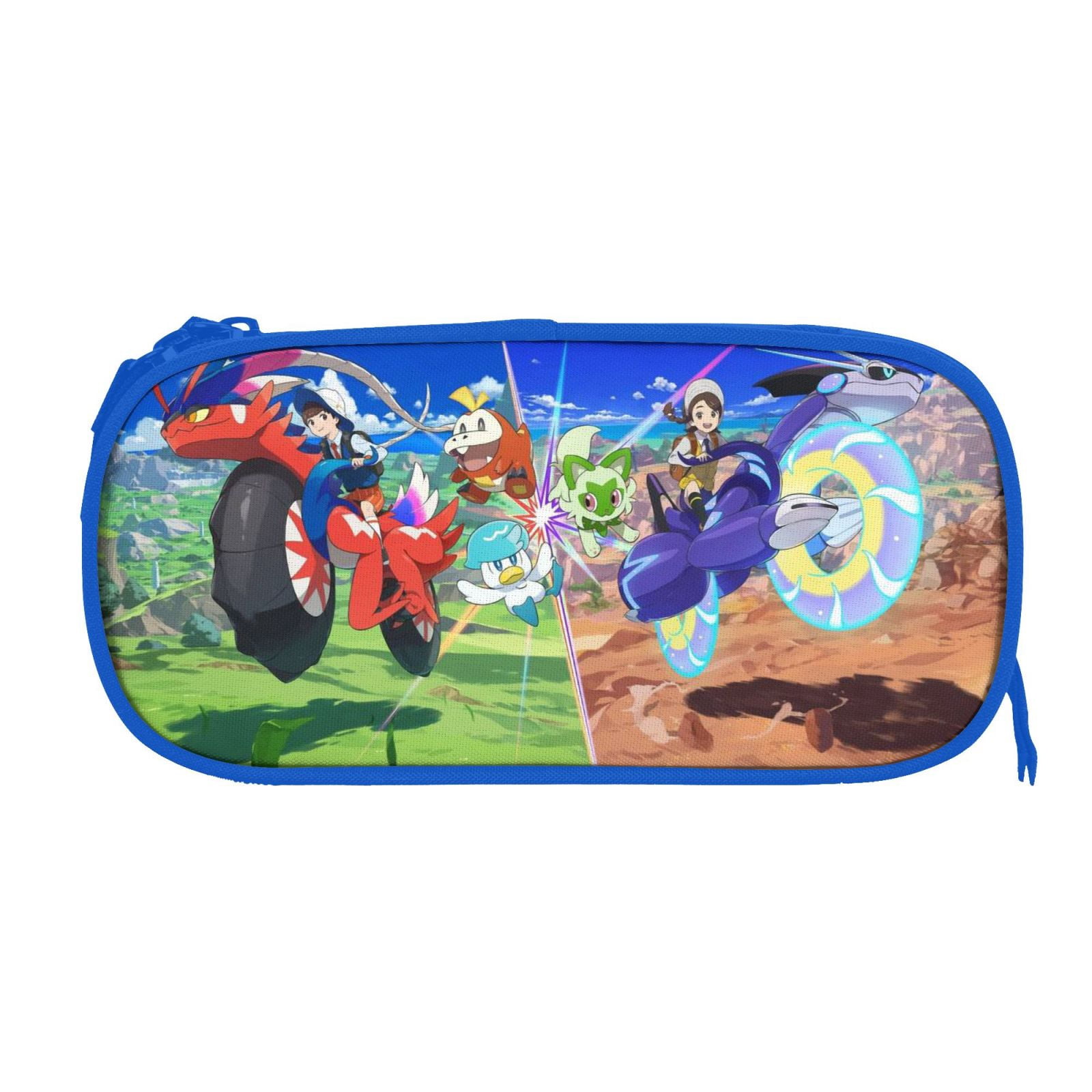 Pokemon Q Unisex Pencil-Box, Multi Function Pencil Case / Stationery ...