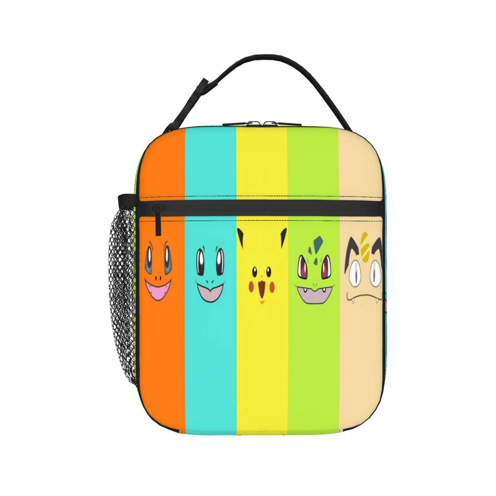 Pokemon-Rainbow Eevee Charmander Squirtle Bulbasaur Lunch Box for Women ...