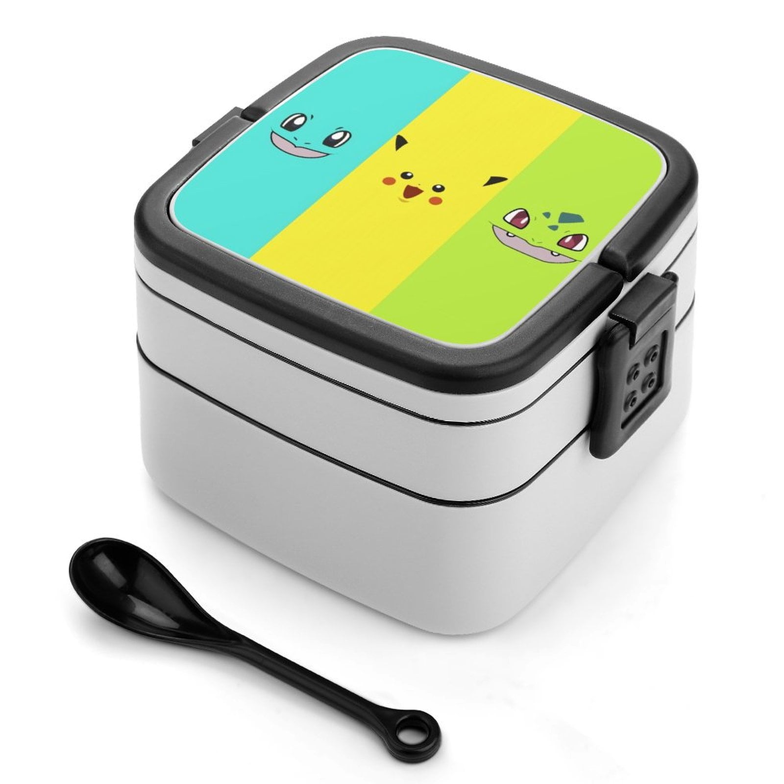 Pokemon-Rainbow Eevee Charmander Squirtle Bulbasaur Reusable Bento ...