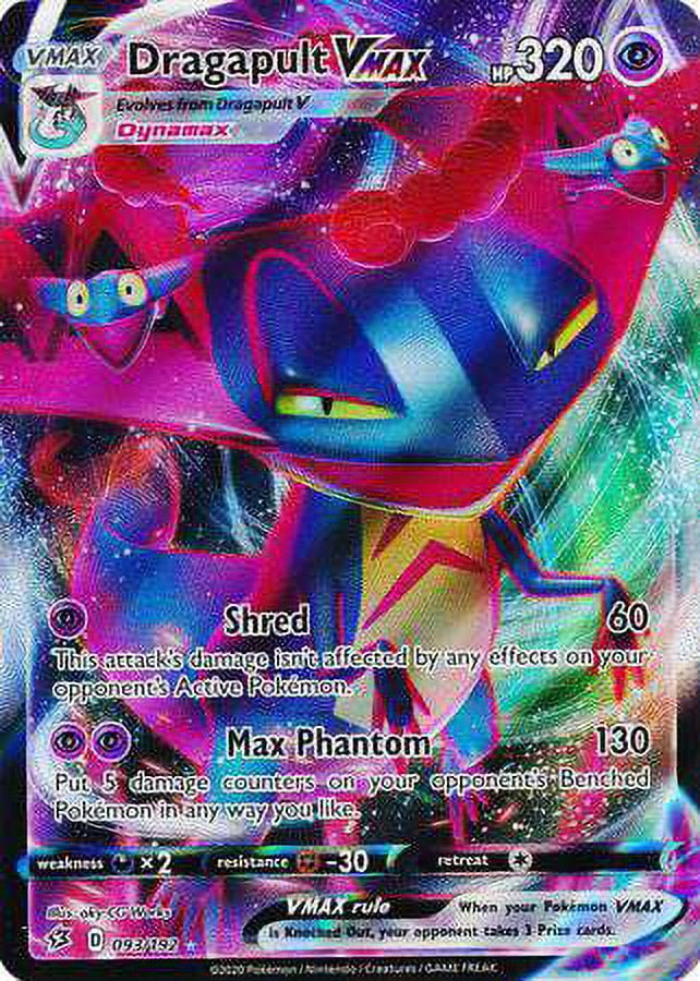 Pokemon Rebel Clash Dragapult VMAX #93 - Walmart.com