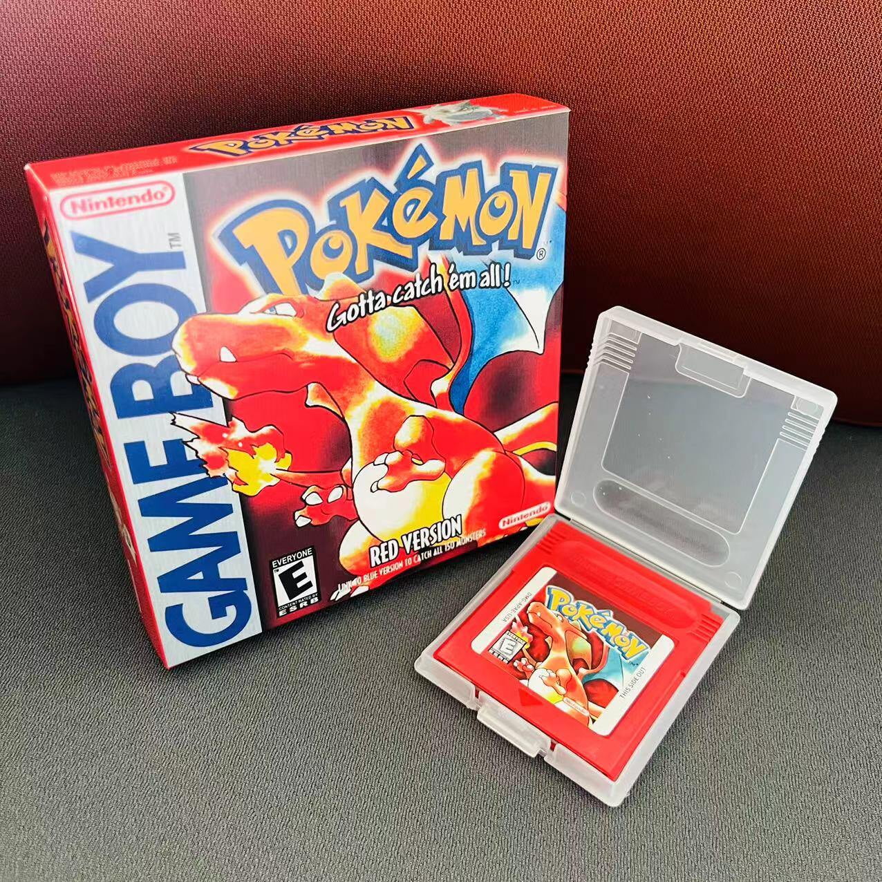Pokemon Red Version - Game Boy - Game Cartridge and Box US Version (No ...