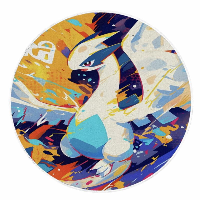 Pokemon Round Velvet Carpet Bedroom Computer Floor Mat Living Room Sofa ...