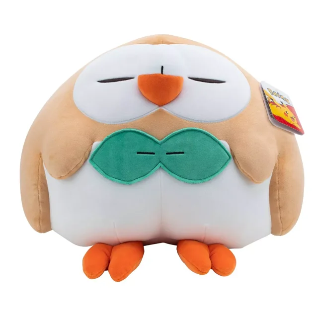 Pokemon Rowlet Sleeping Kids' Plush Buddy - Walmart.com