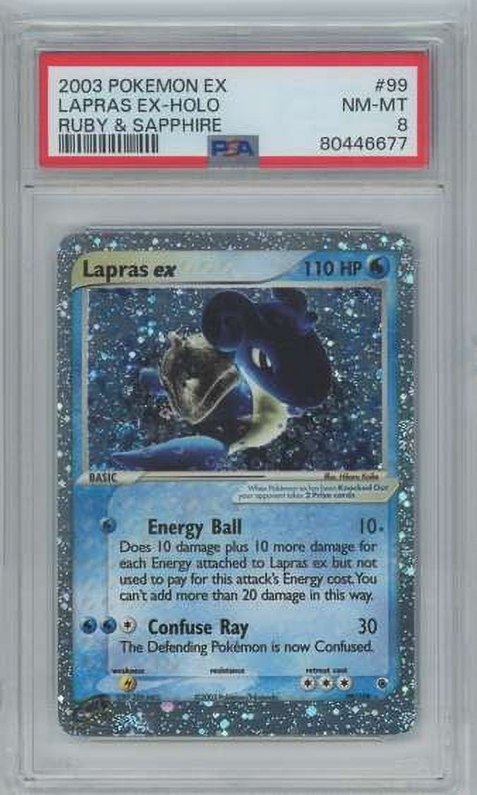 Pokemon Ruby & Sapphire Lapras ex Graded Card - Walmart.com