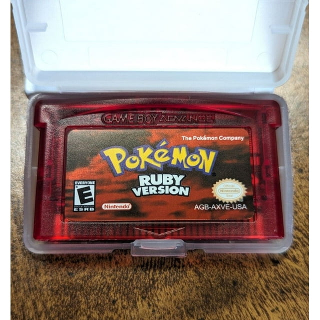 Pokemon Ruby Version Gameboy Advance GBA Game-New Rating: E-Everyone ...