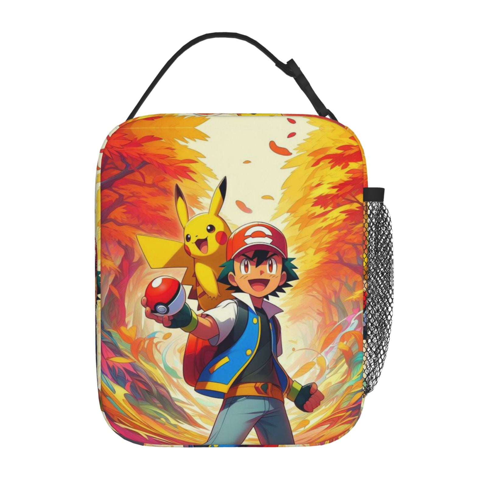 Pokemon -S Insulated Lunch Bag For Women/Men, Lunch Tote Cooler Bag ...
