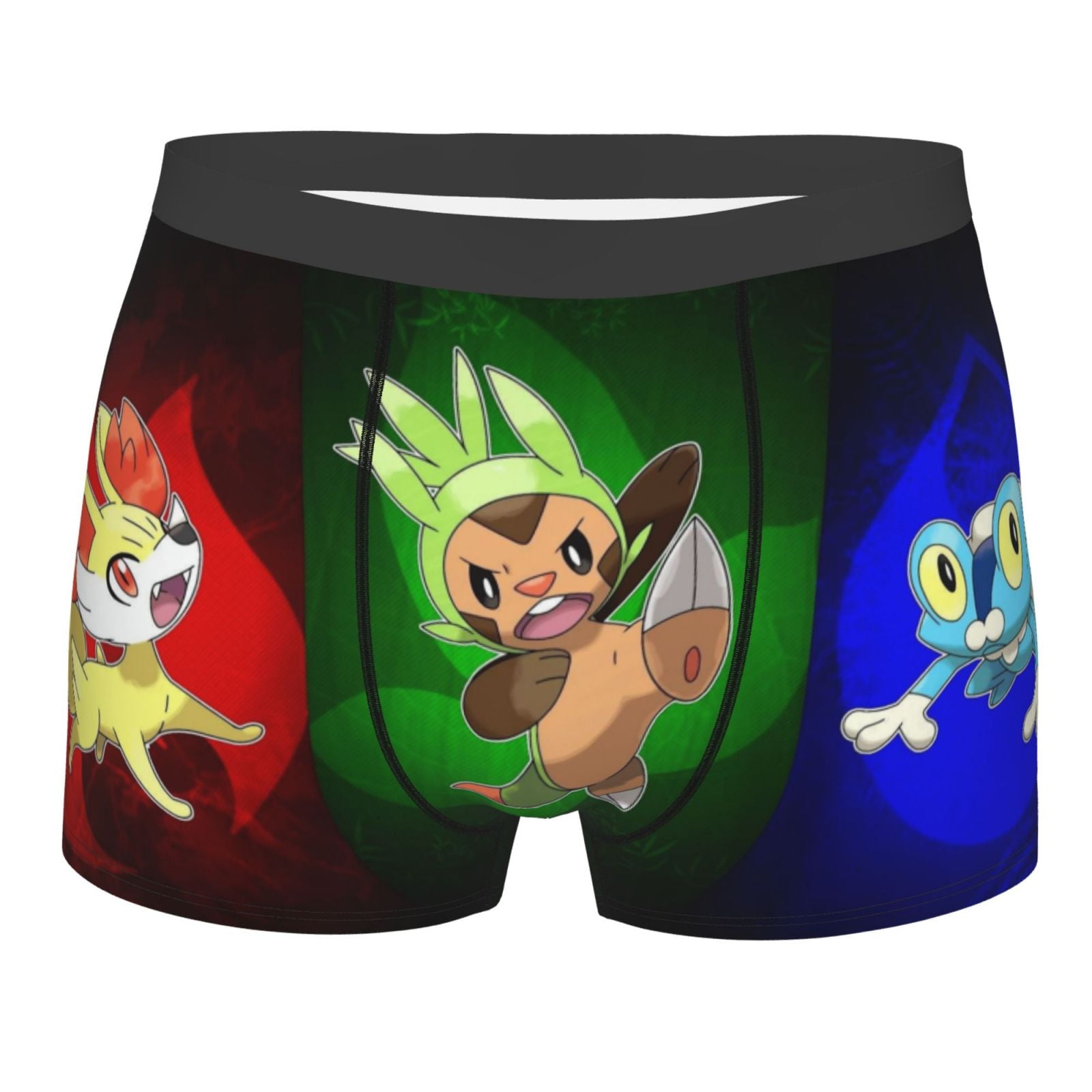 Pokemon -S Men'S Comfort Breathable Boxer Briefs, Mens Underwear Soft ...